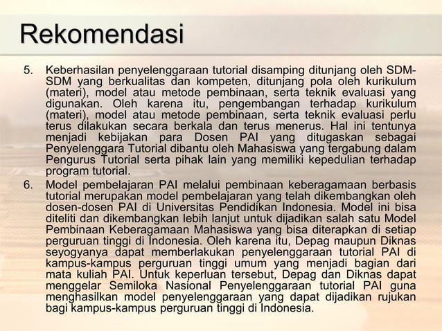 Pengembangan model pembelajaran_pai_berbasis_tutorial | PDF