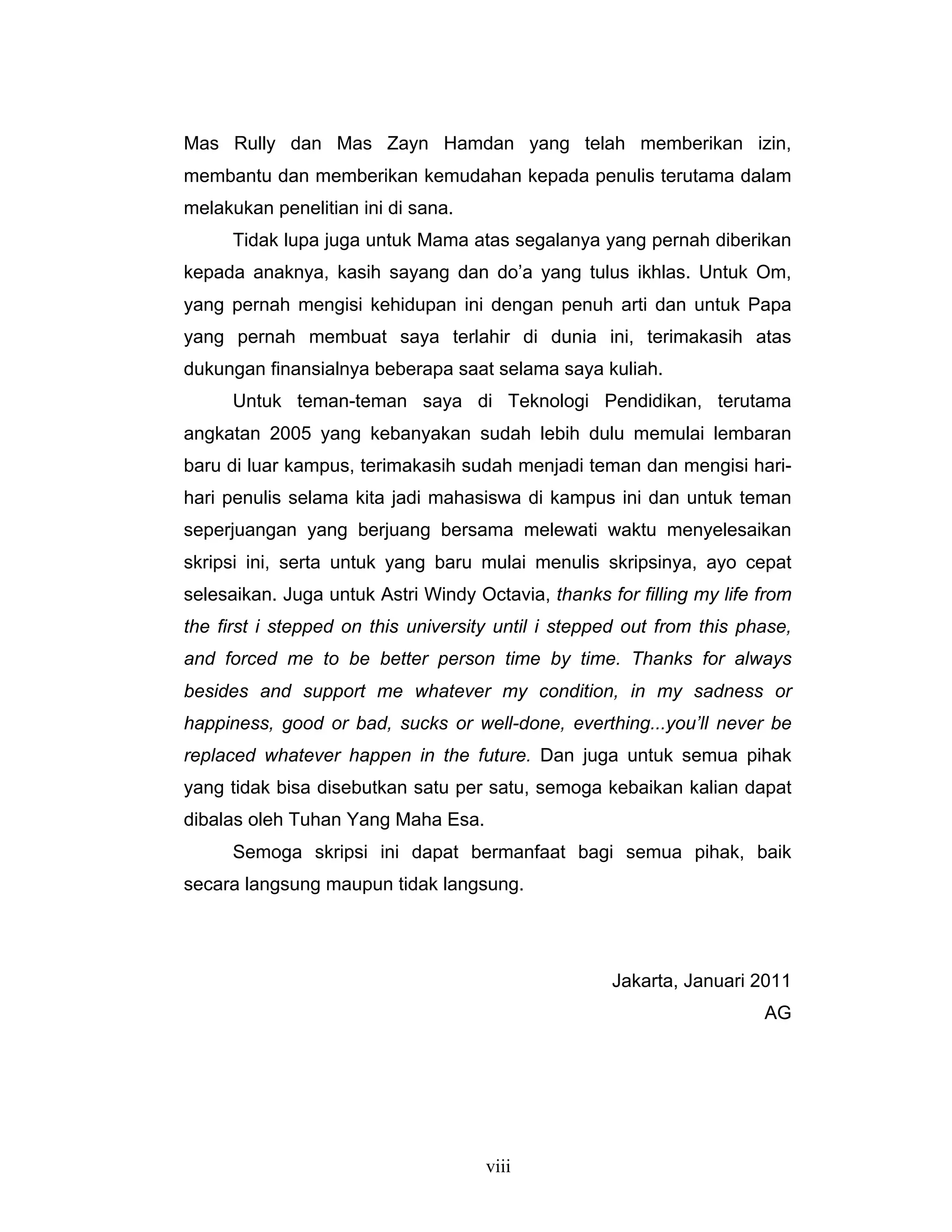 Pengembangan modul elektronik sebagai sumber belajar untuk mata kuliah ...