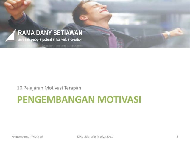 Pengembangan motivasi (modul) | PPT
