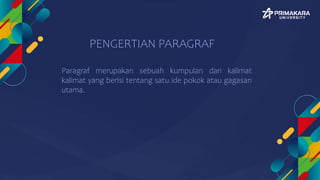 meteri pengembangan paragraf berdasarkan tehnik dan isi | PPTX
