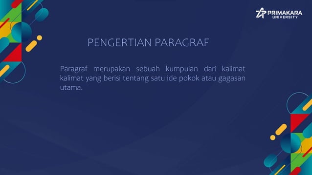meteri pengembangan paragraf berdasarkan tehnik dan isi | PPT | Free Download