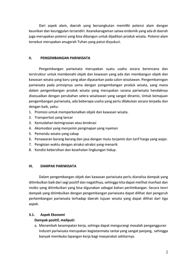 PENGEMBANGAN PARIWISATA YANG BERKELANJUTAN MELALUI EKOWISATA.pdf