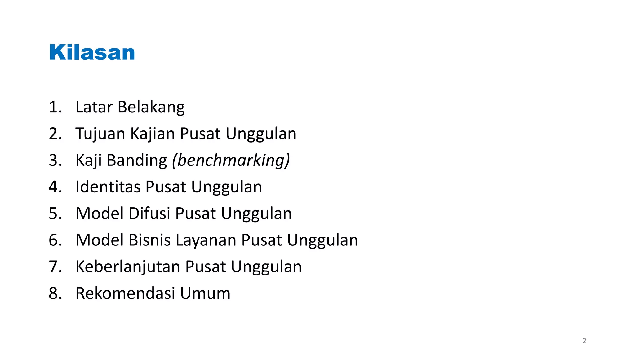 Pengembangan Pusat Unggulan Pariwisata dan Ekonomi Kreatif | PPTX