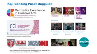 Pengembangan Pusat Unggulan Pariwisata dan Ekonomi Kreatif | PPTX