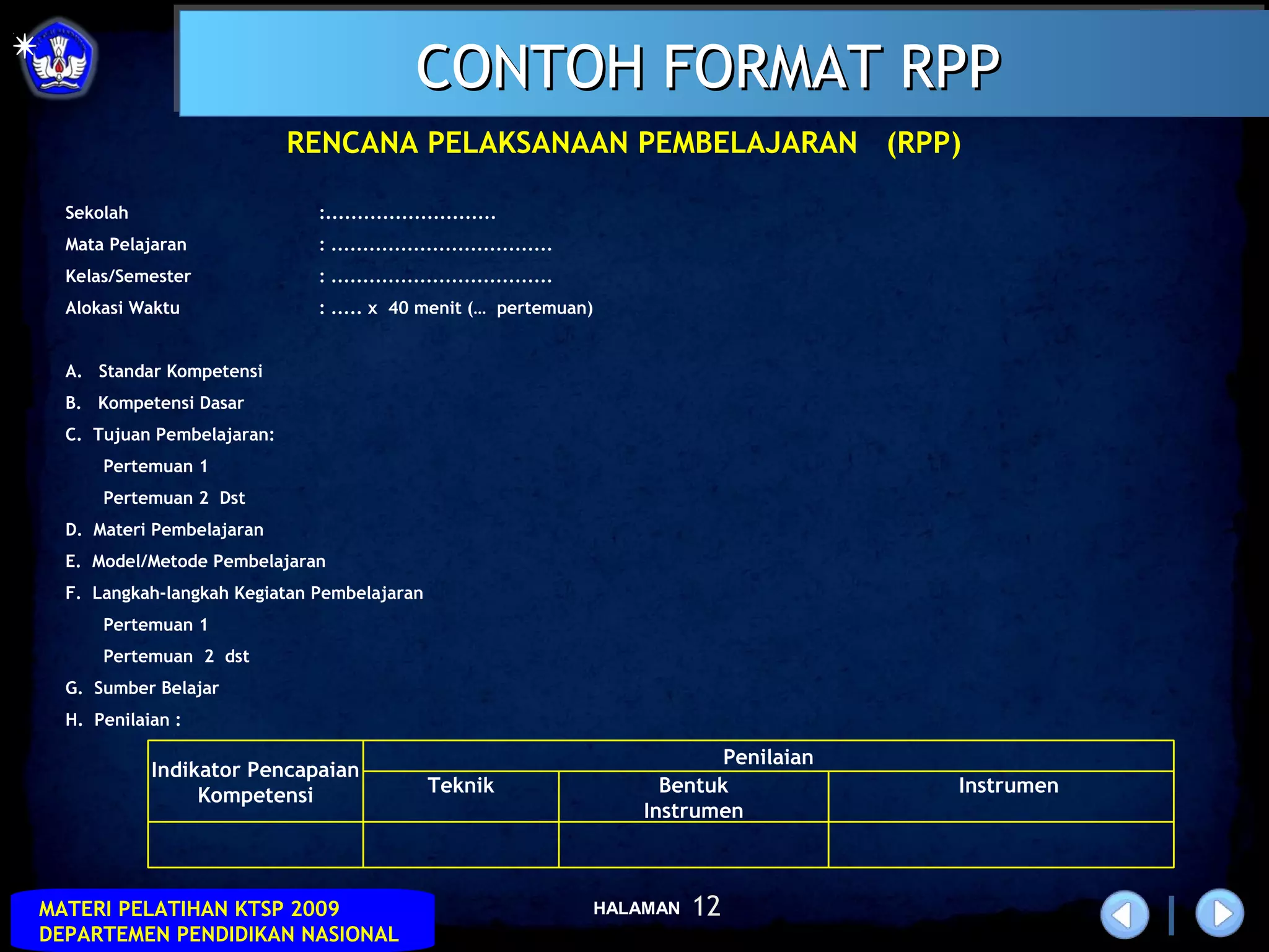 Pengembangan RPP | PPT