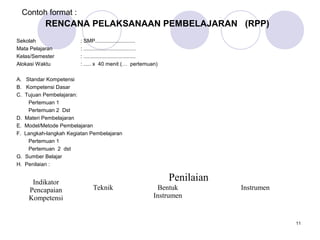 Pengembangan rpp | PPT