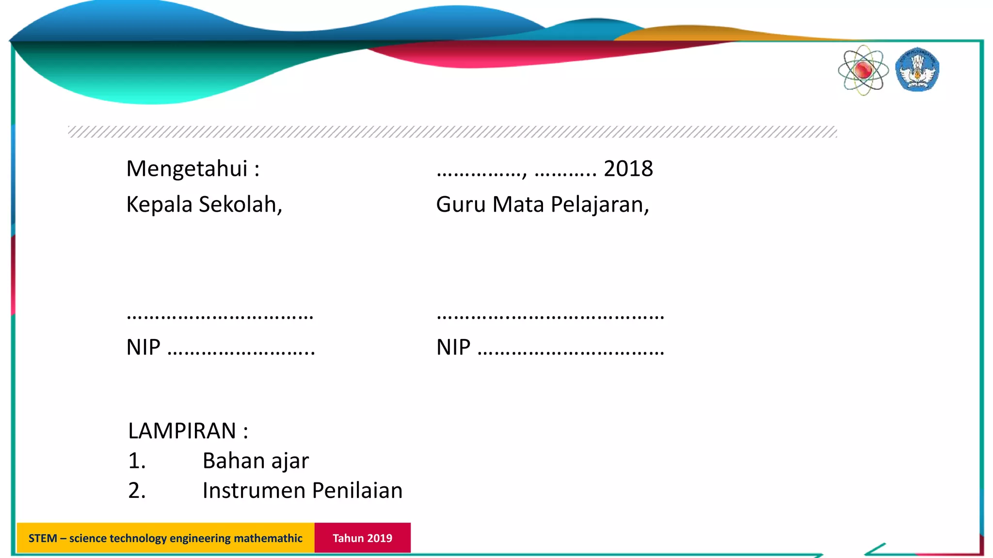 Pengembangan RPP berbasis STEM | PPTX