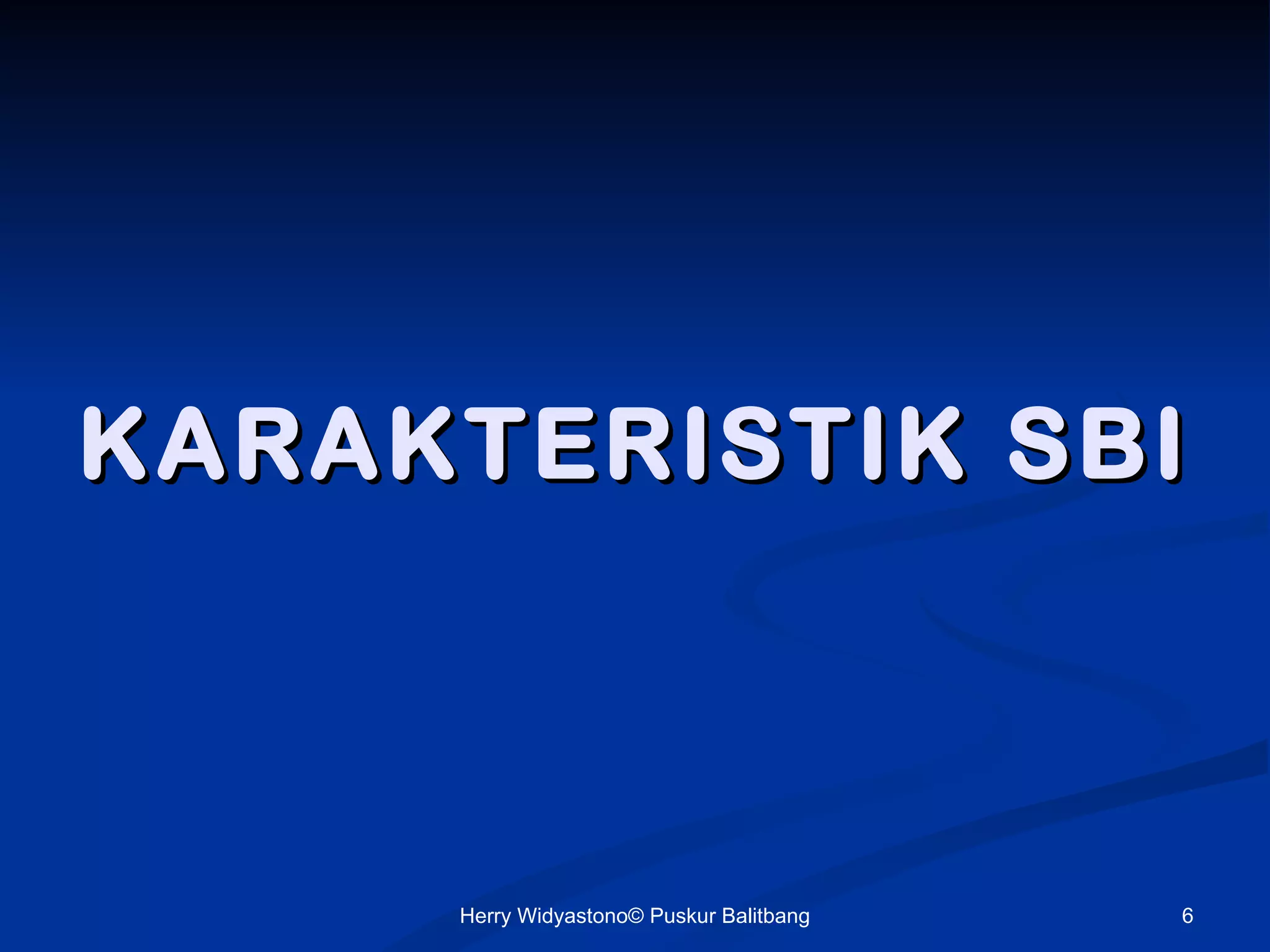 Pengembangan sbi | PPT