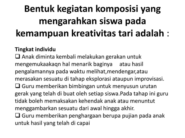 METODE PENGEMBANGAN SENI DAN KETERAMPILAN PADA ANAK USIA DINI | PPTX