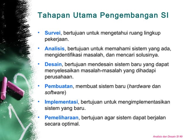 Pengembangan si | PPT