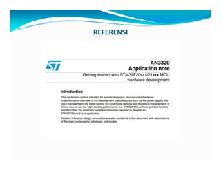 Pengembangan sistem embedded berbasis stm32 | PDF