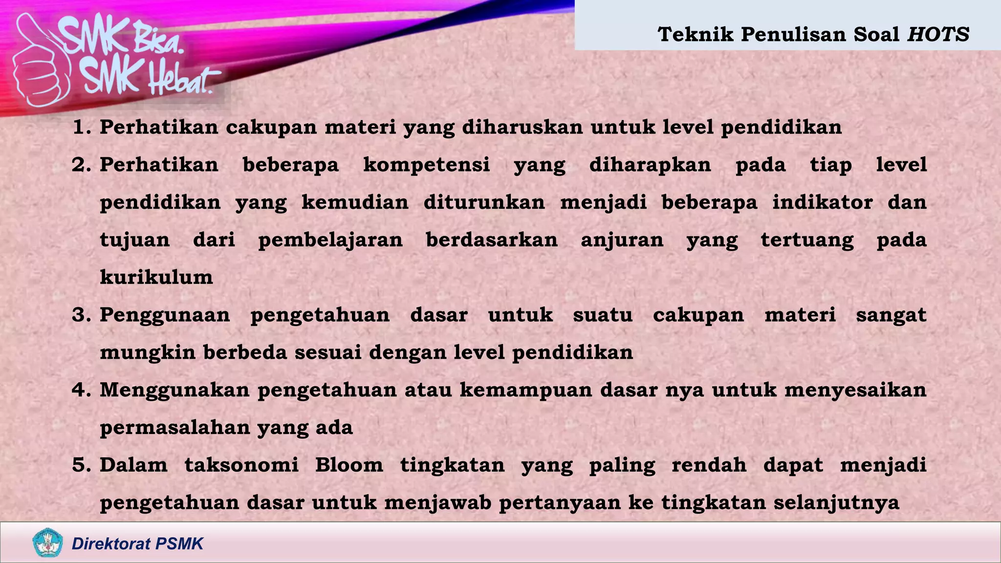 Pengembangan Soal HOTs.pptx