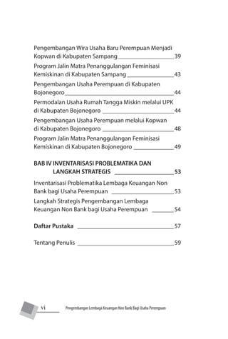 Pengembangan usaha perempuan | PDF
