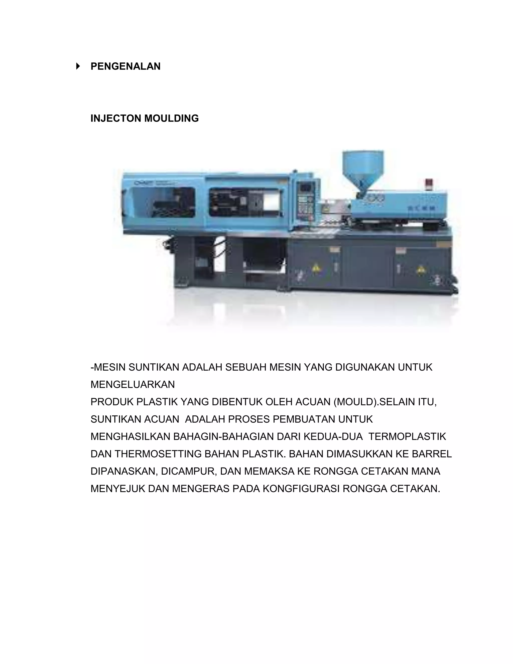 Injection moulding JF303 | DOCX