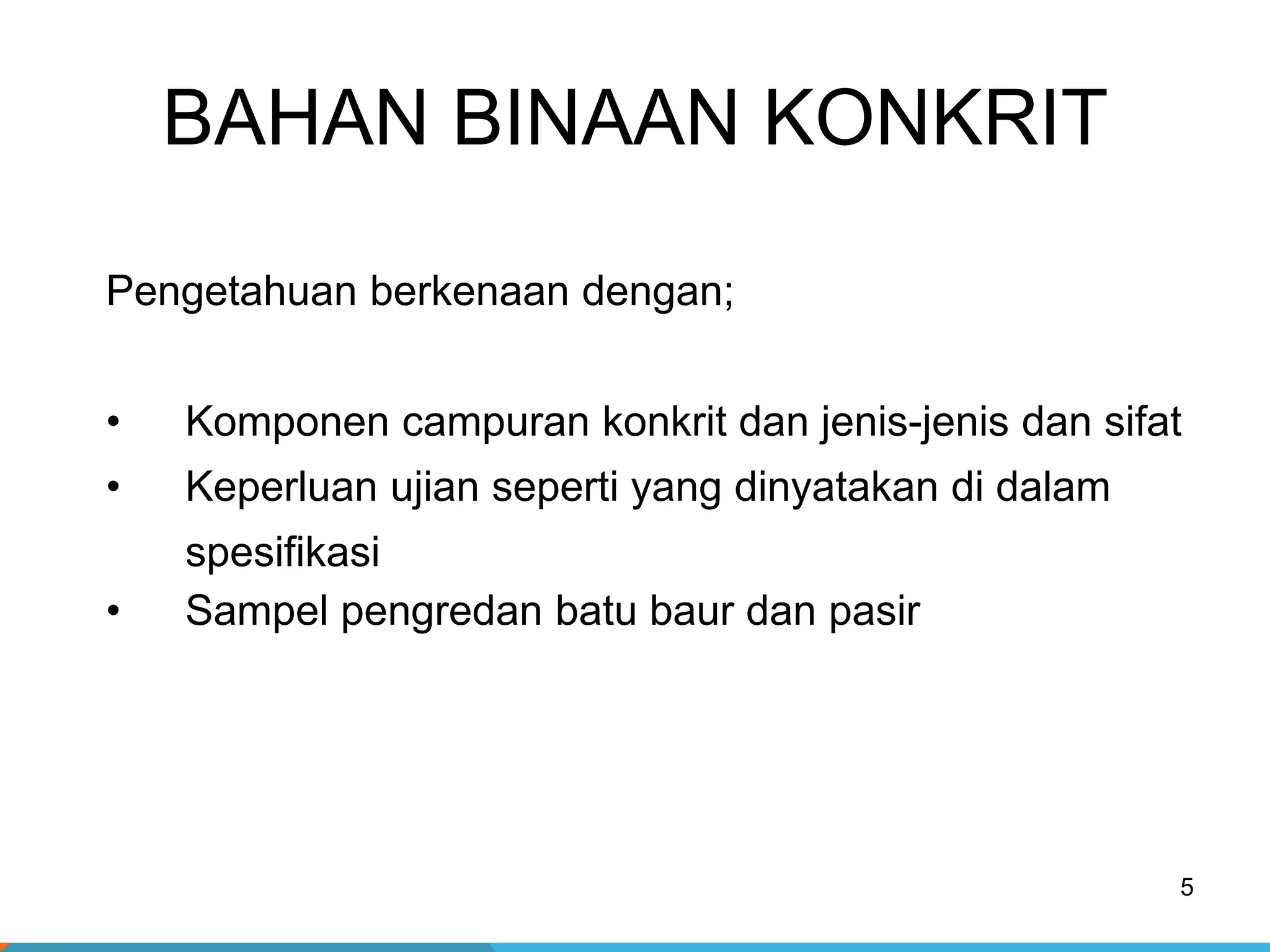 Pengenalan Ujian Bahan Binaan Dalam Pembinaan | PDF