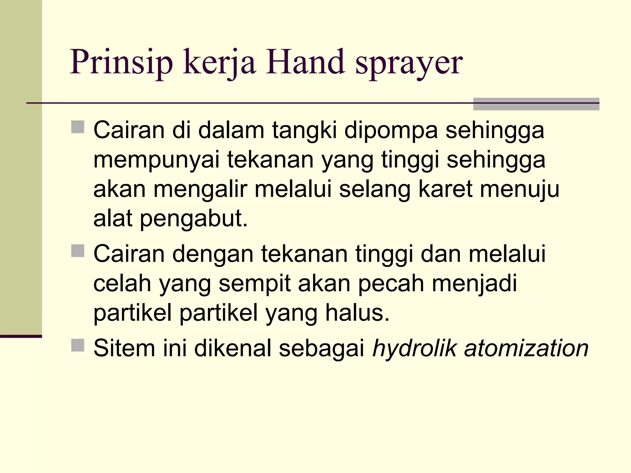 Pengenalan alat-semprot | PPT