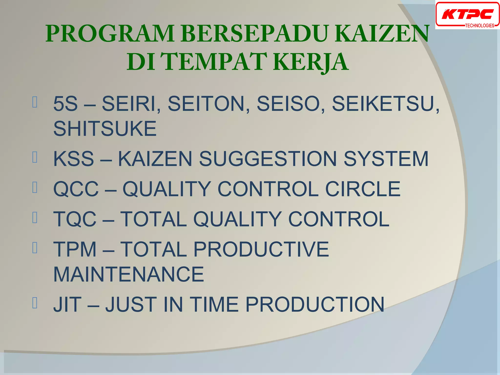 Pengenalan amalan-5s | PPT