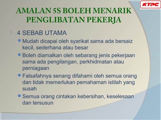 Pengenalan amalan-5s | PPT