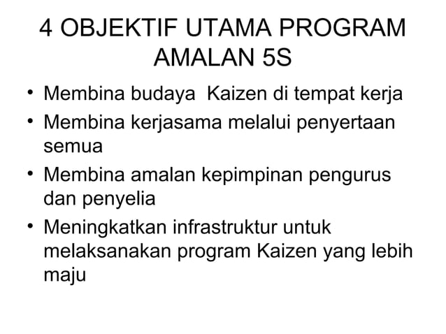 Pengenalan amalan-5s | PPT
