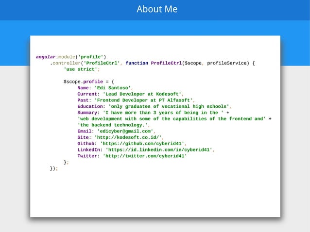 Pengenalan AngularJS | PPT