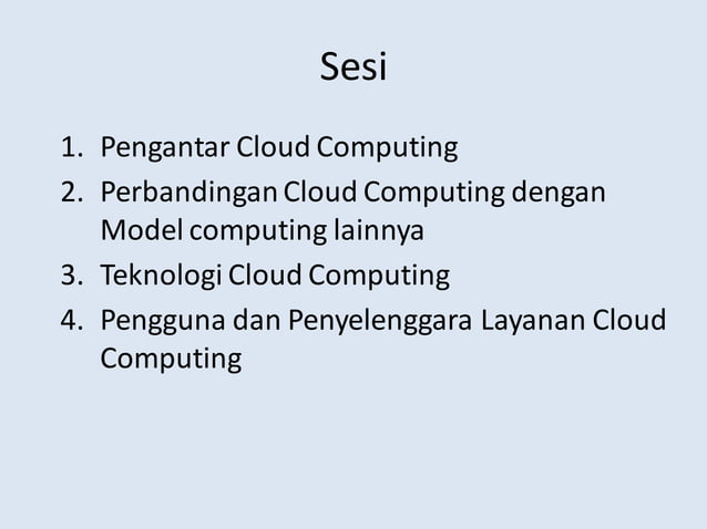 Pengenalan cloud-computing | PDF