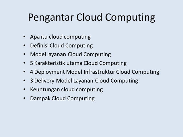 Pengenalan cloud-computing | PDF