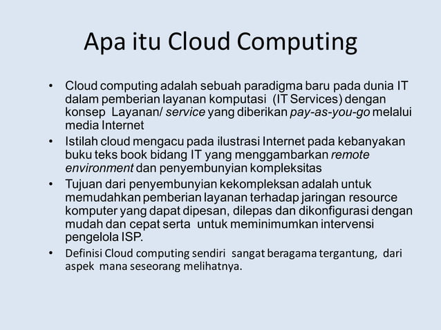 Pengenalan cloud-computing | PDF