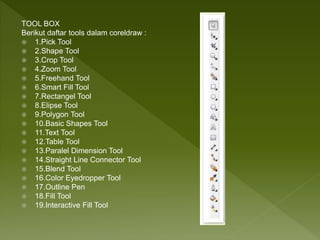 Pengenalan corel-draw | PPTX