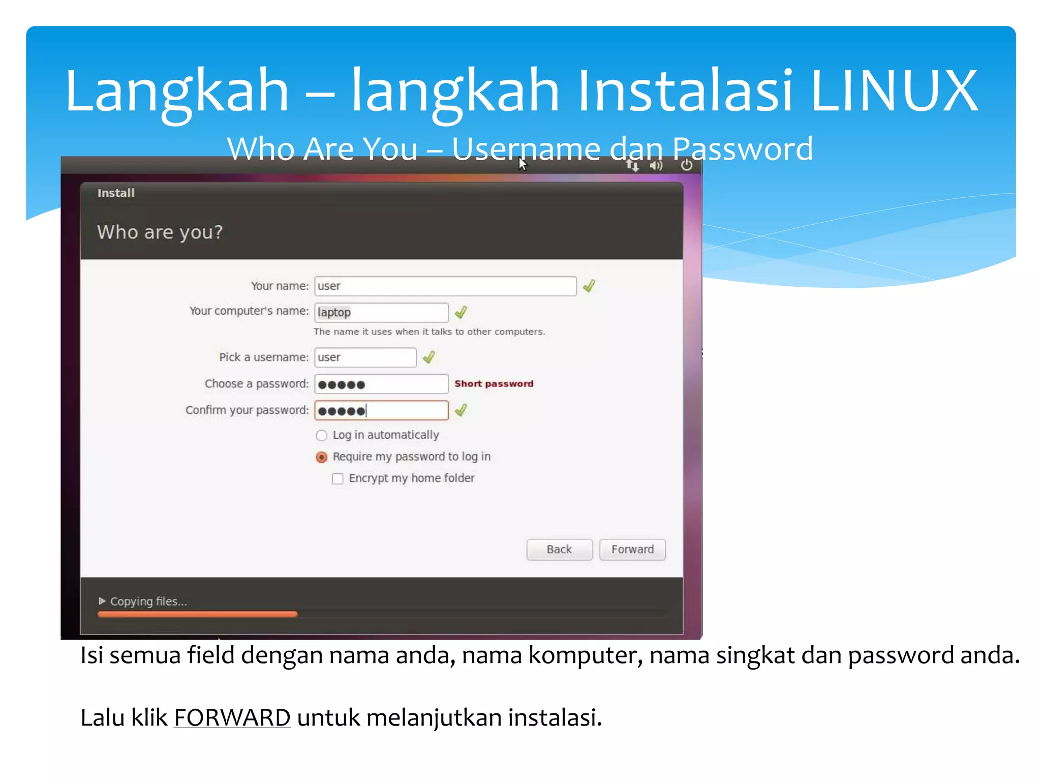 pengenalan dan instalasi linux | PPT