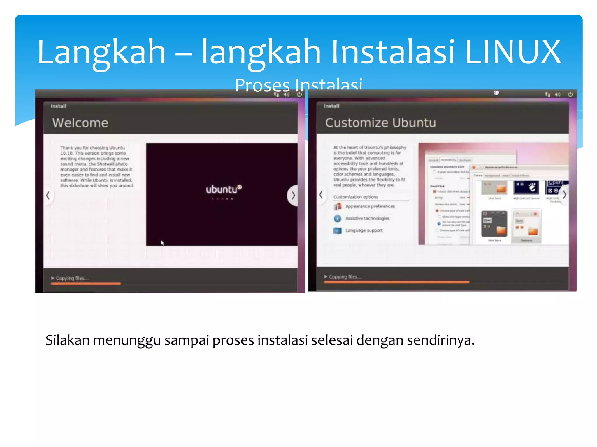 pengenalan dan instalasi linux | PPT