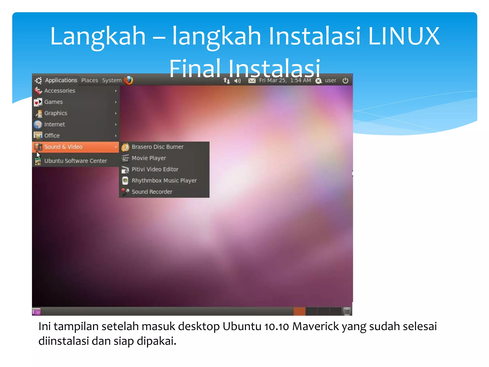 pengenalan dan instalasi linux | PPT