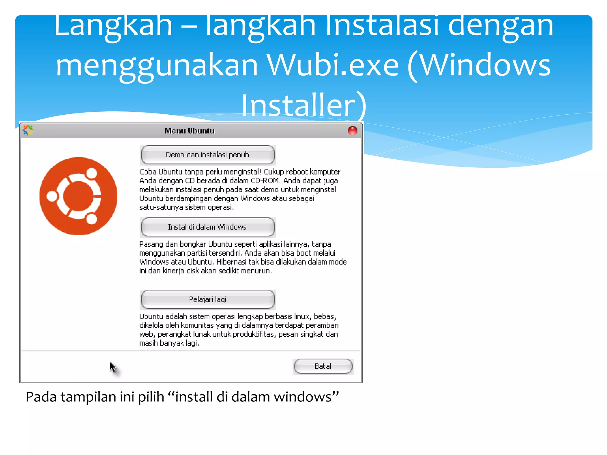 pengenalan dan instalasi linux | PPT