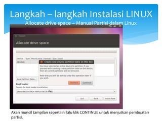 pengenalan dan instalasi linux | PPT