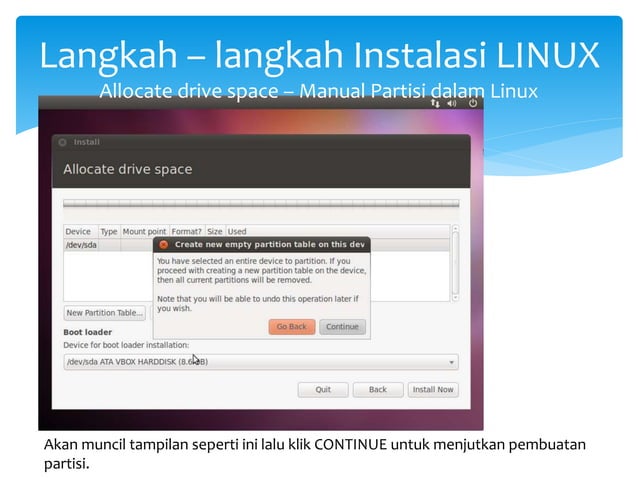 pengenalan dan instalasi linux | PPT