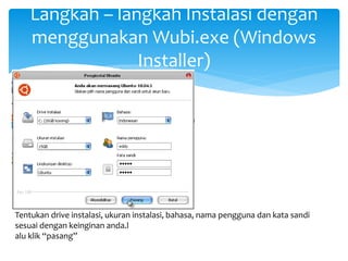 pengenalan dan instalasi linux | PPT