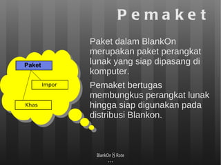 Pengenalan dev-blankon samarinda | ODP