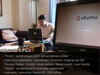 Pengenalan FOSS dan Linux | PPT