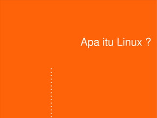 Pengenalan FOSS dan Linux | PPT