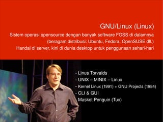 Pengenalan FOSS dan Linux | PPT
