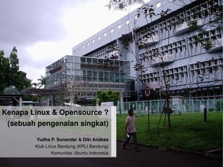 Pengenalan FOSS dan Linux | PPT