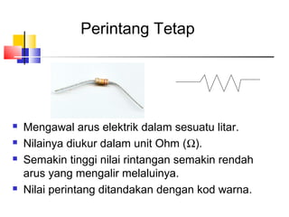 Pengenalan komponen-elektrik | PPT