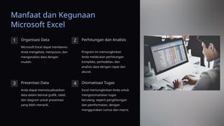 pengenalan microsoft excell untuk kelas 10 kurikulum merdeka | PPTX