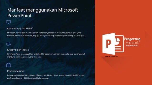 Slaid Pengenalan Kepada Microsoft PowerPoint | PPTX
