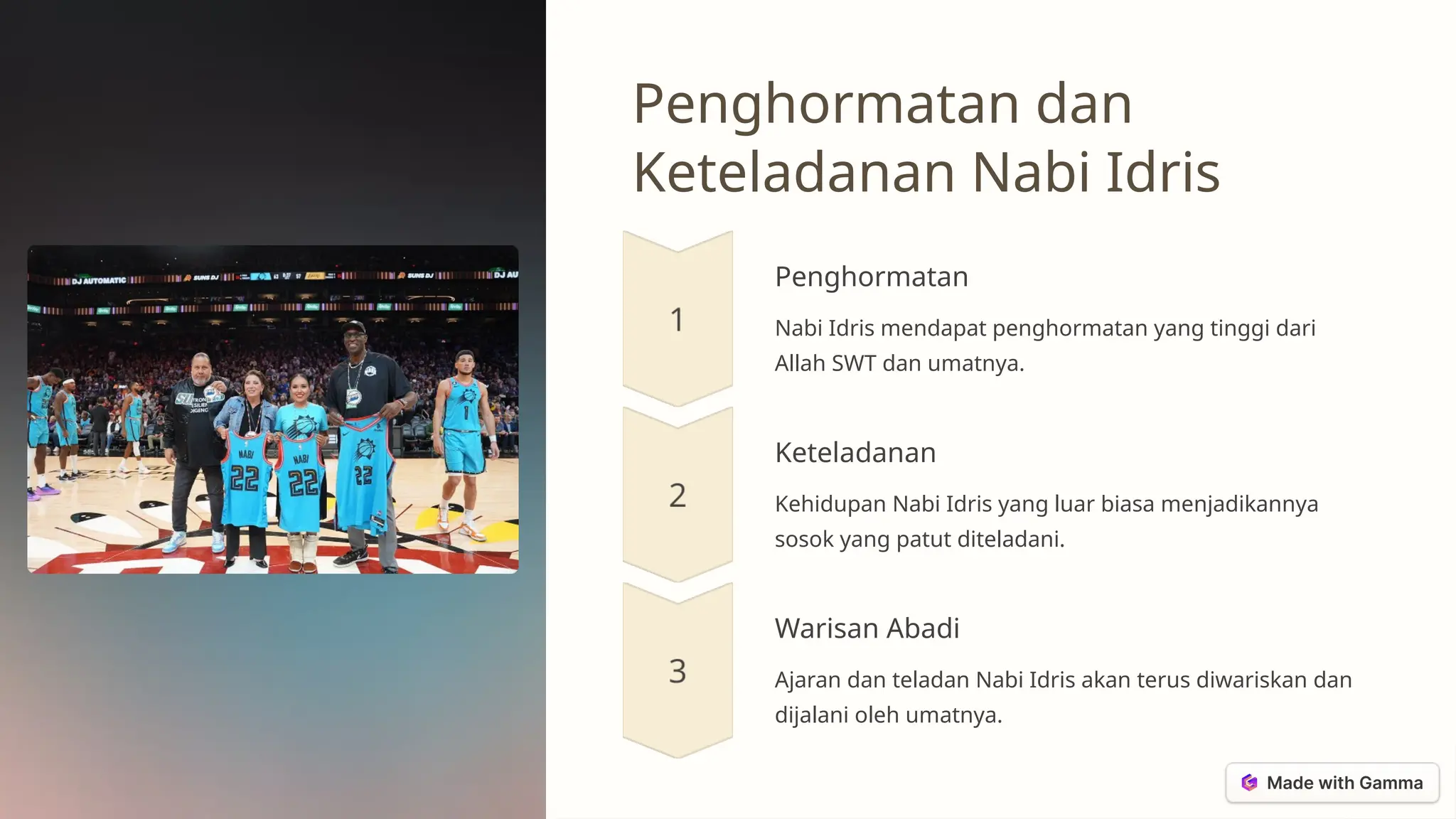 Ppt nabi idris sejarah nabi idris dari awal sampai akhir | PPTX