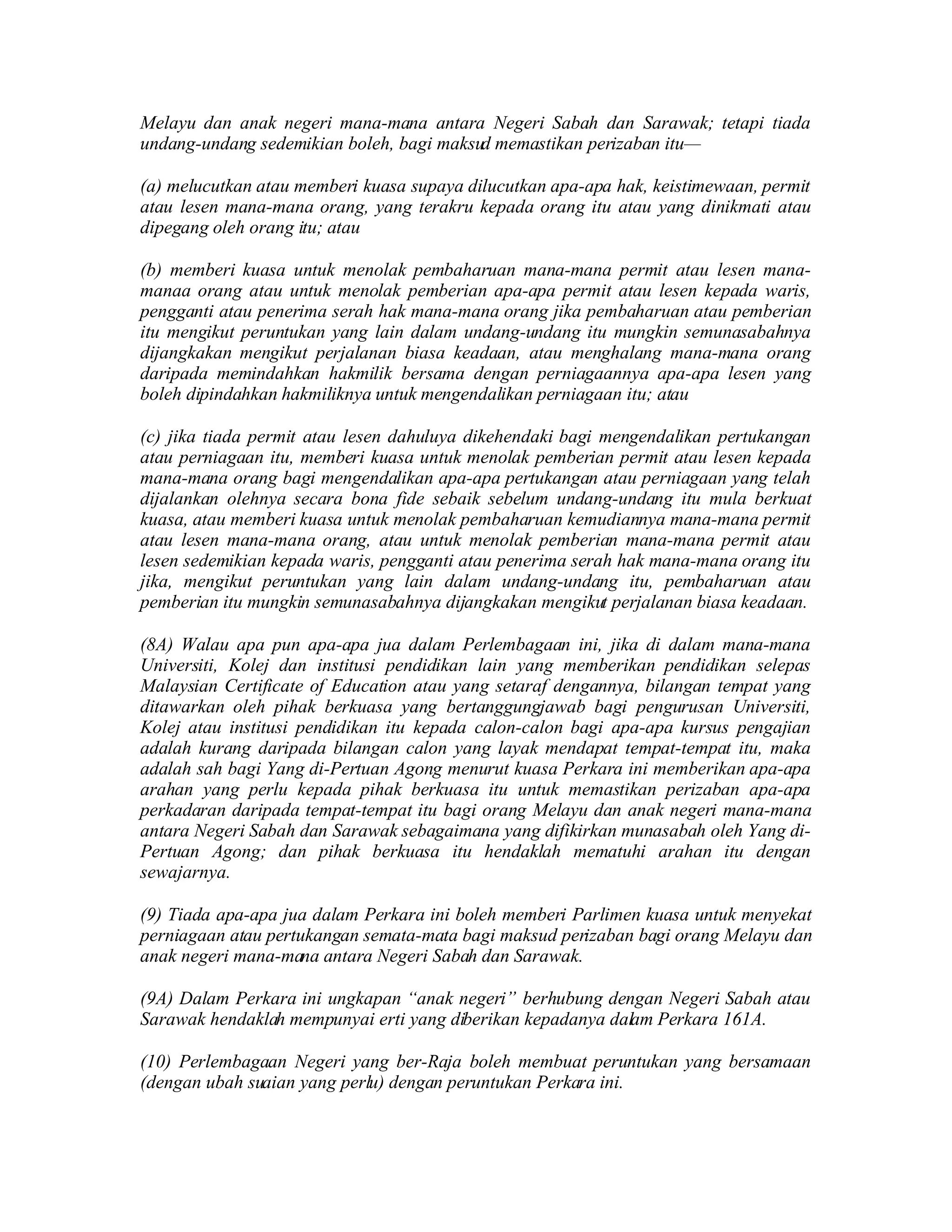 Pengenalan Perlembagaan | DOC