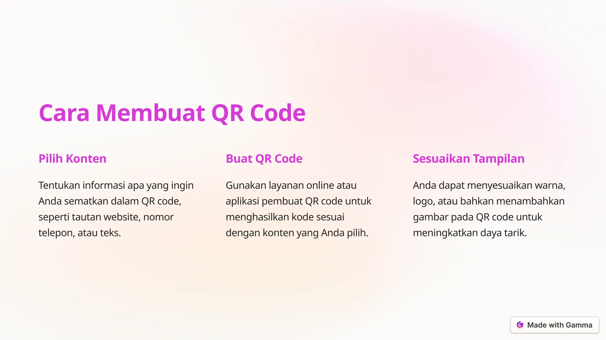 Pengenalan QR Code untuk pemulaaaaaaaaaaa | PPT