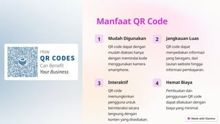 Pengenalan QR Code untuk pemulaaaaaaaaaaa | PPT