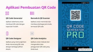 Pengenalan QR Code untuk pemulaaaaaaaaaaa | PPT