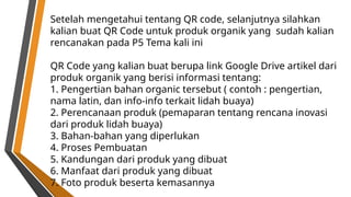 Pengenalan QR Code untuk pemulaaaaaaaaaaa | PPT