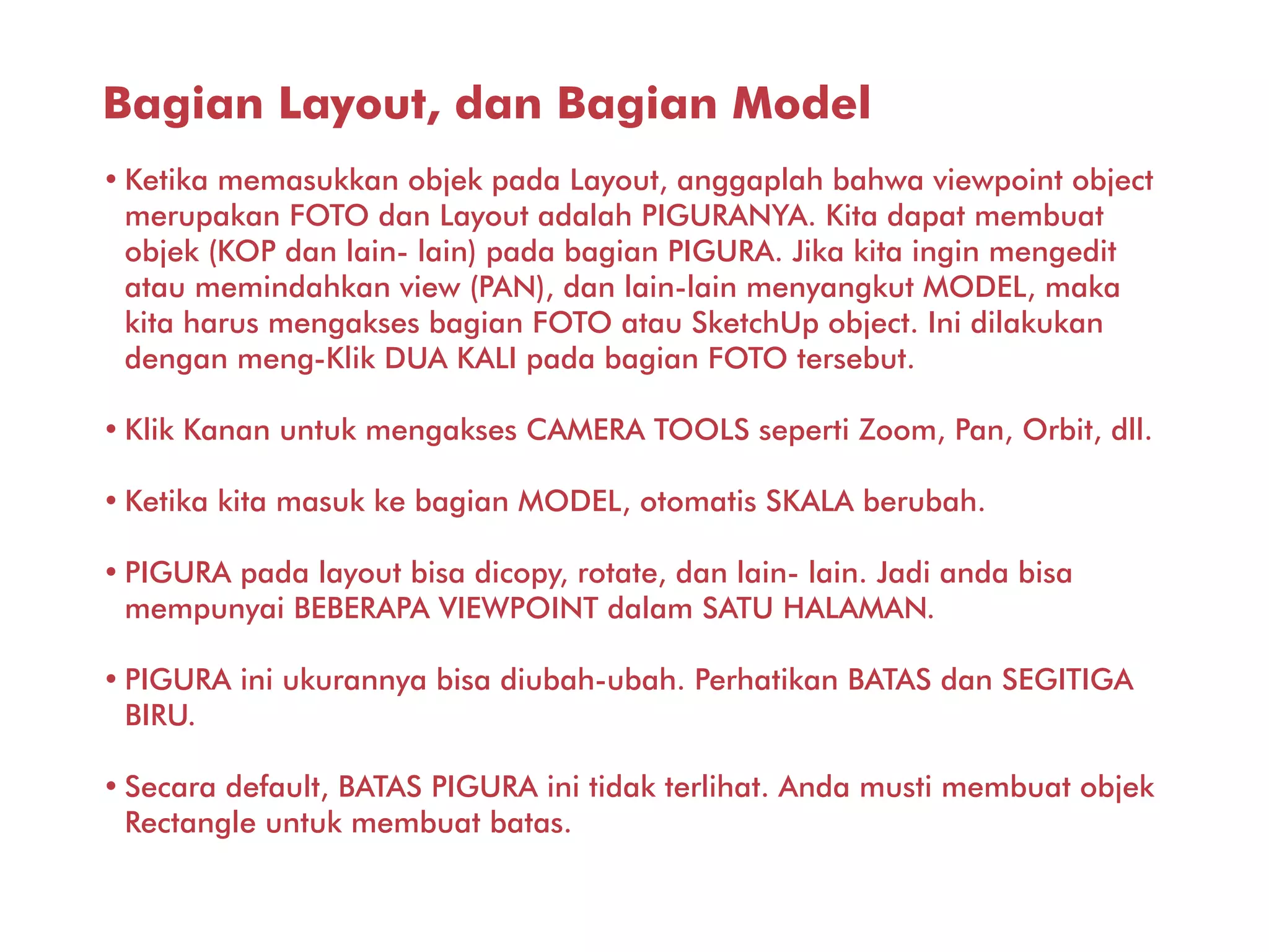 Pengenalan sketch up-ar2200 | PDF